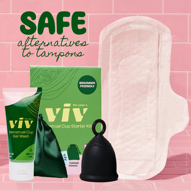 Safe Alternatives to Tampons to Use in 2024 – viv for your v